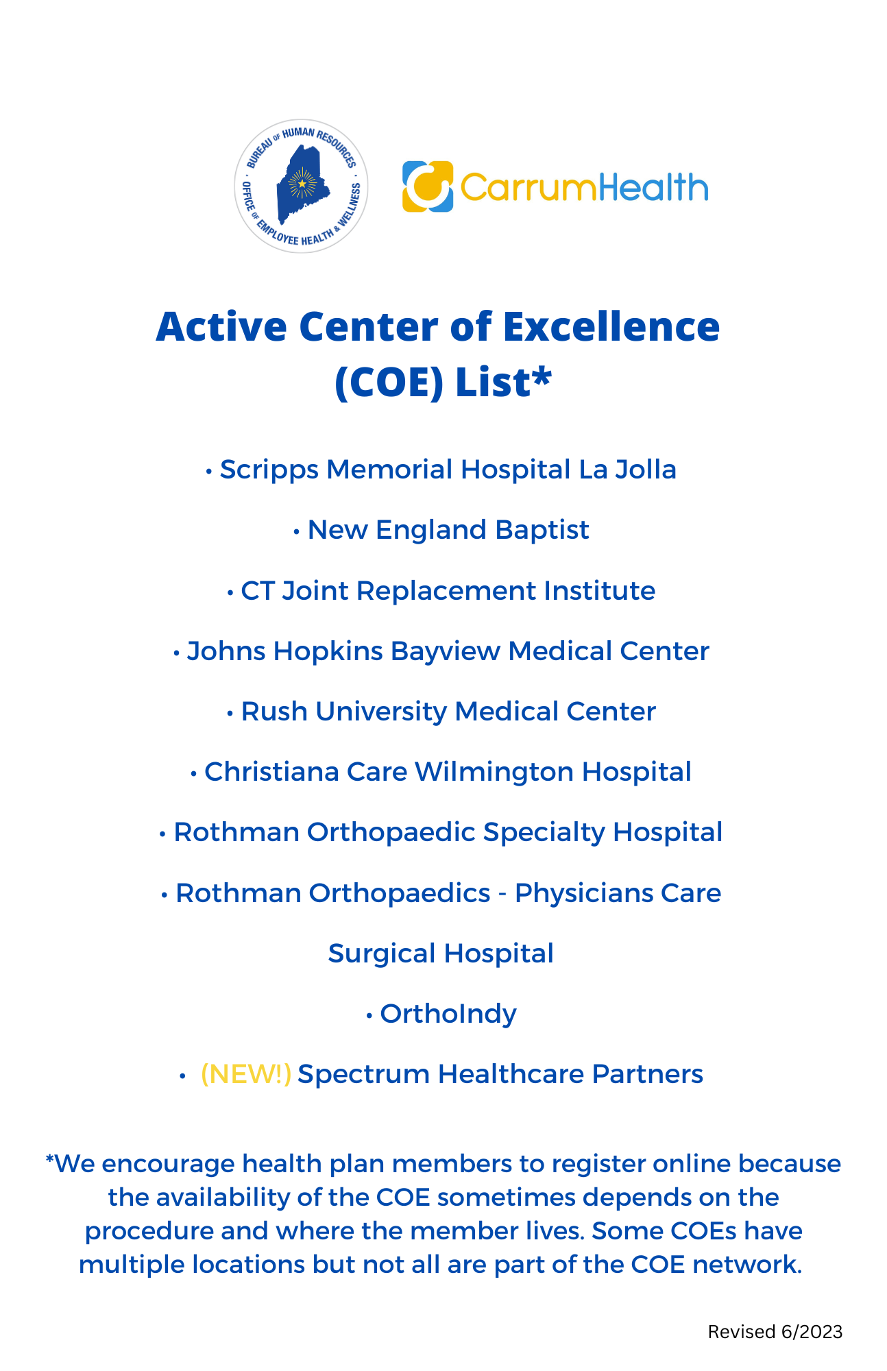 Carrum Health Surgery Benefit | Office of Employee Health