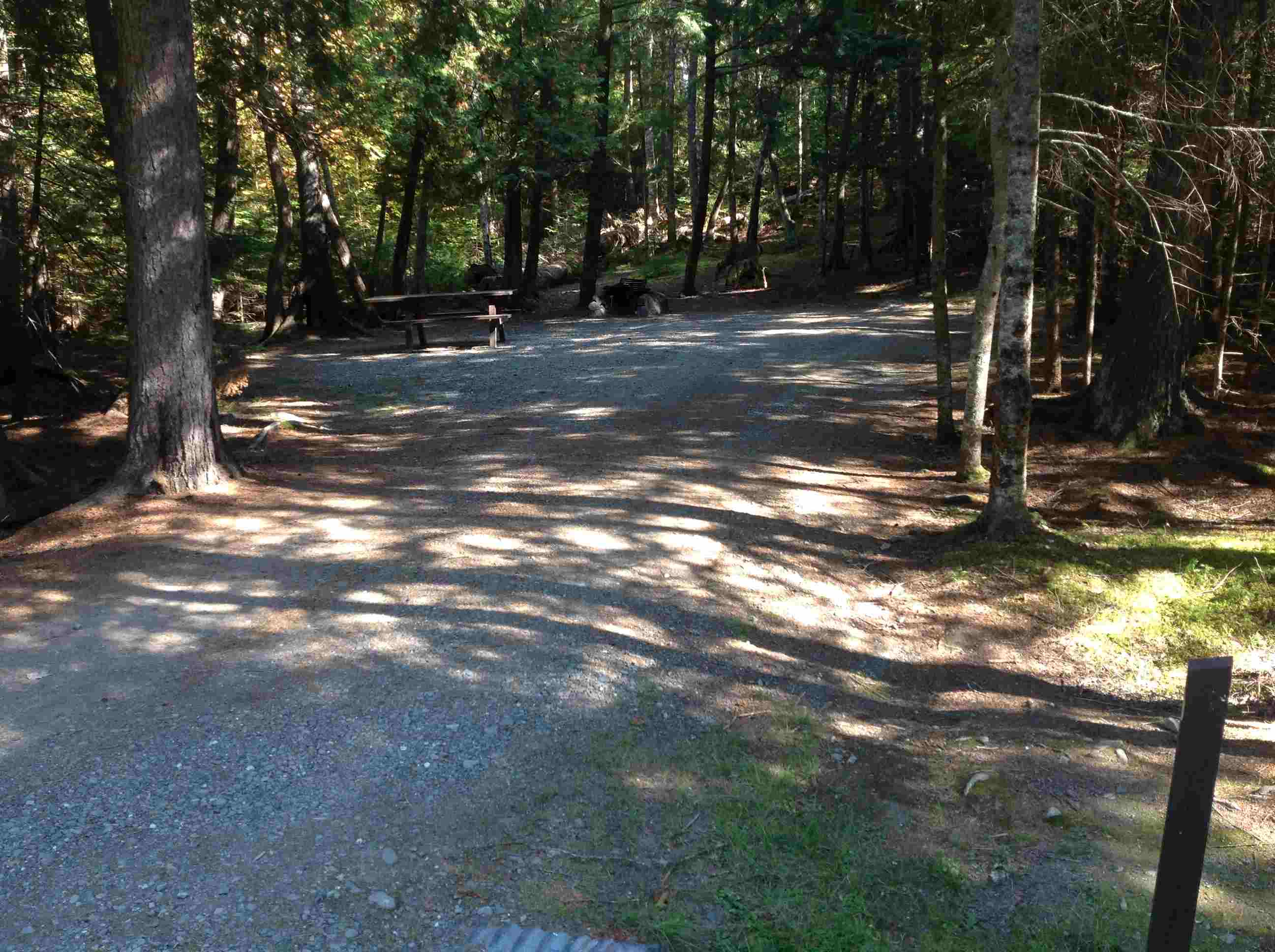 is on the right very private maximum camper length 30 feet location ...