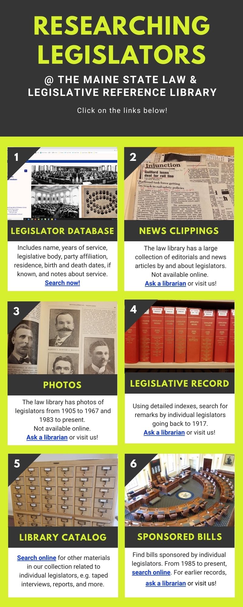 Research Assistance | Maine State Legislature