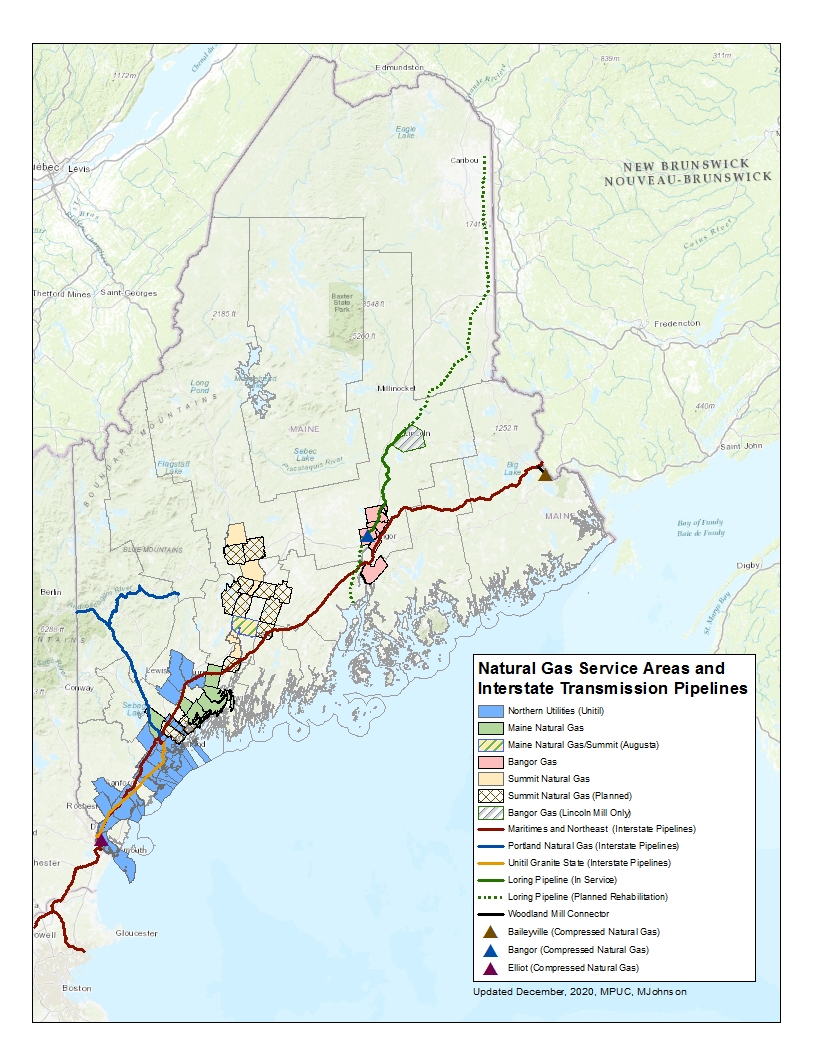 Natural Gas Service | Maine Office of Public Advocate