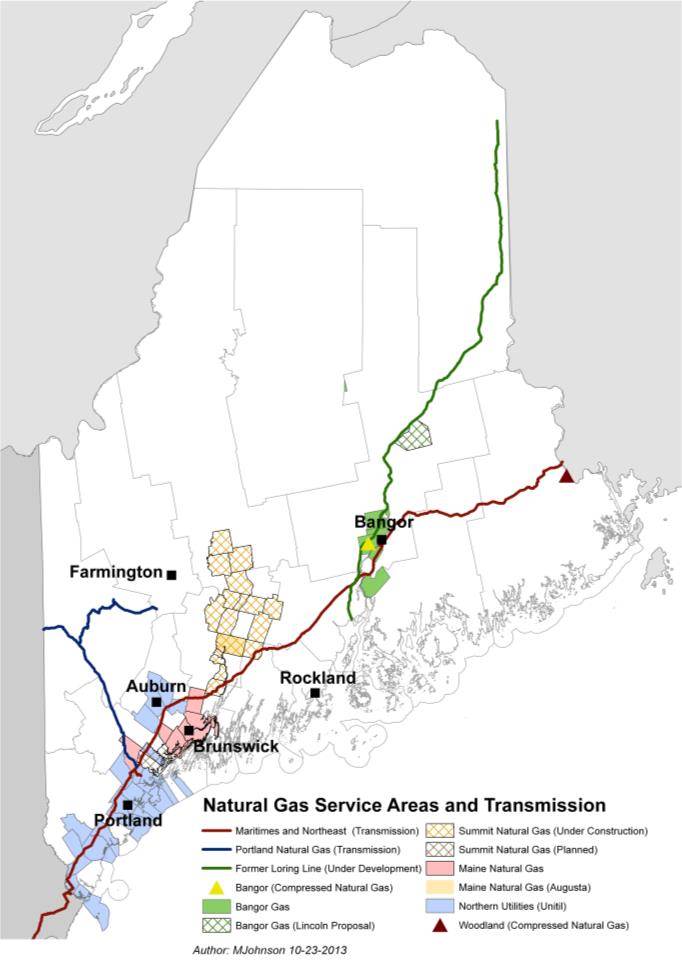 Natural Gas Service | Maine Office of Public Advocate